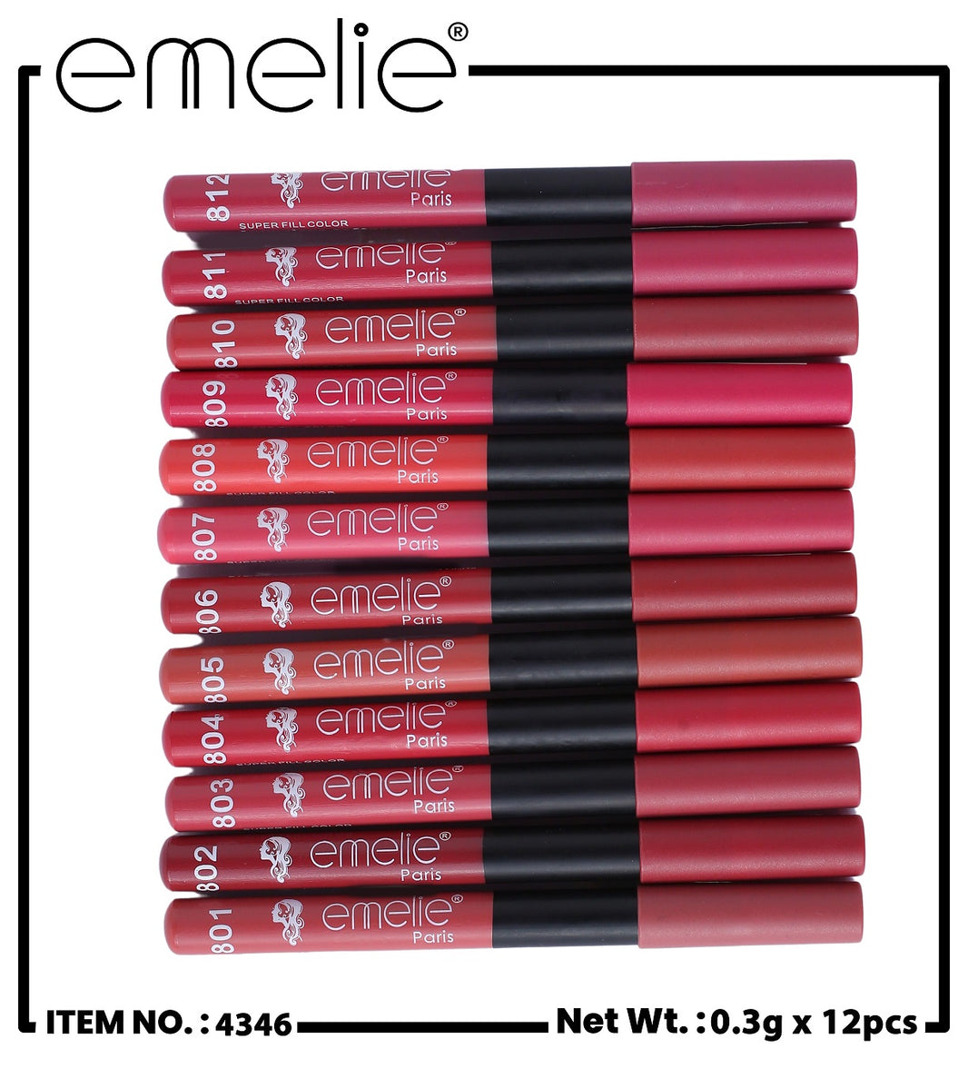 Lip Gloss & Lip Pencils – Emelie Cosmetics