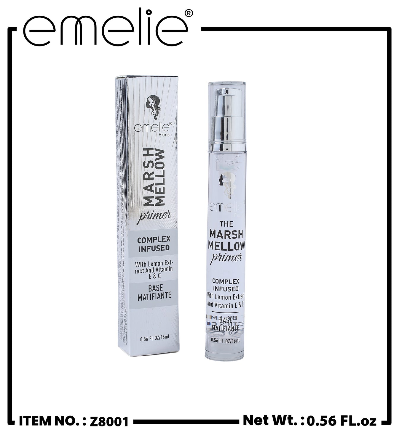 Marsh Mellow Primer (10ml) – Emelie Cosmetics