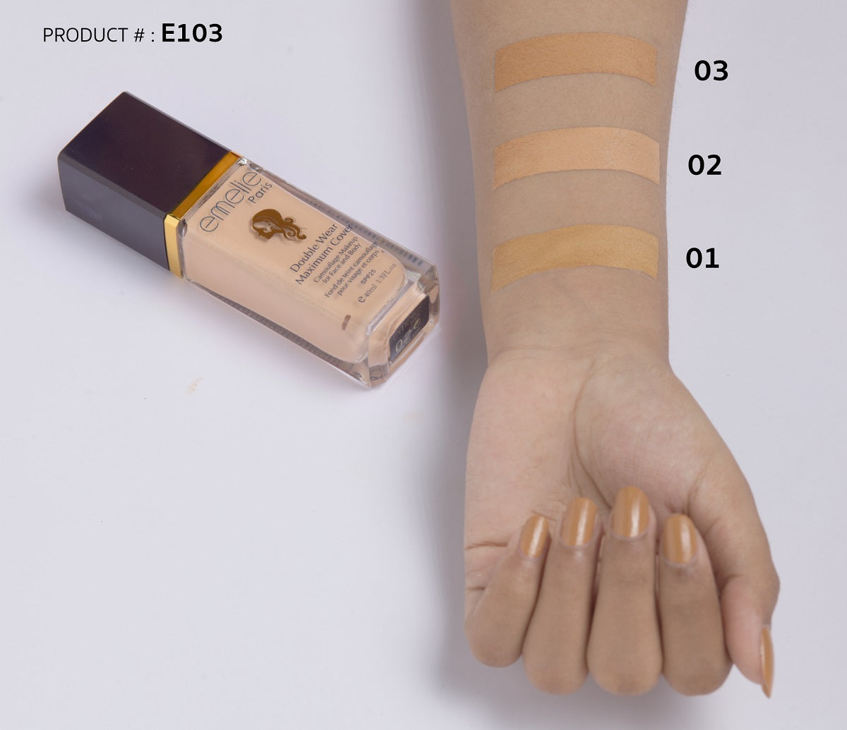 Double Wear & Maximum Cover Foundation – Emelie Cosmetics
