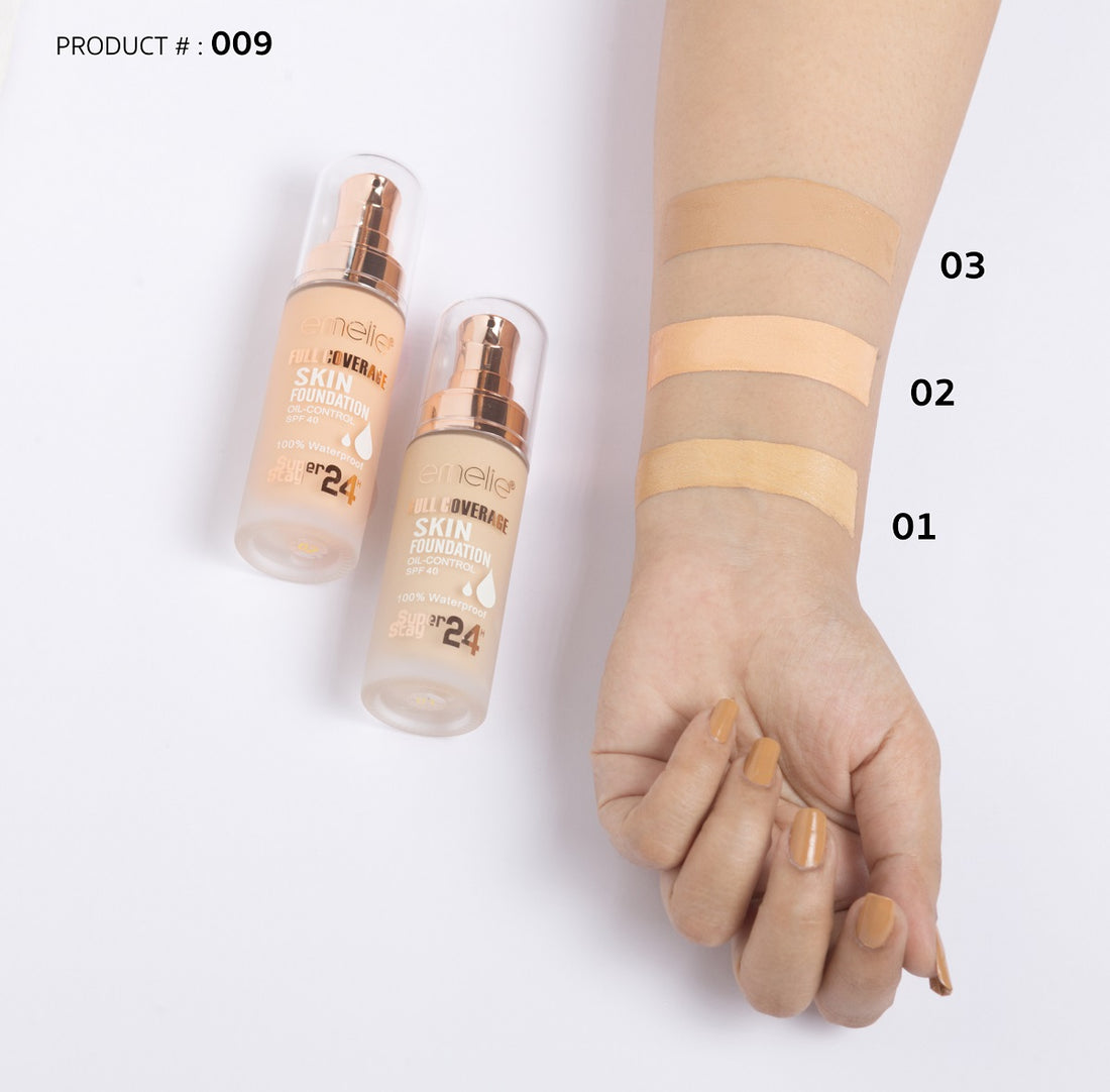 Emelie Full Coverage Skin Foundation – Emelie Cosmetics